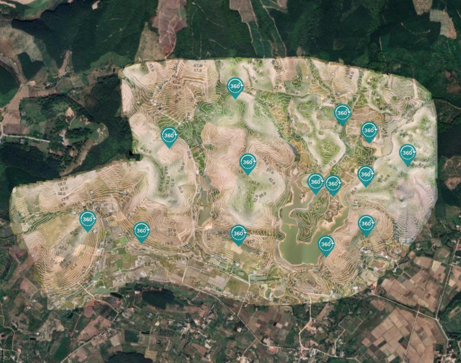 KHẢO SÁT ĐỊA HÌNH - Công Ty Cổ Phần Tư Vấn Xây Dựng Thương Mại Và Bản Đồ Thăng Long